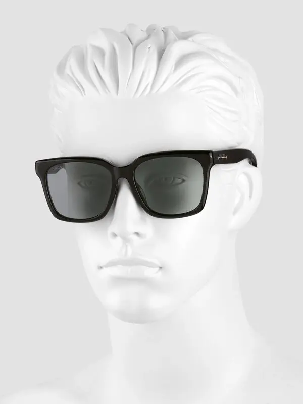 Gucci Symbols 56mm Square Sunglasses