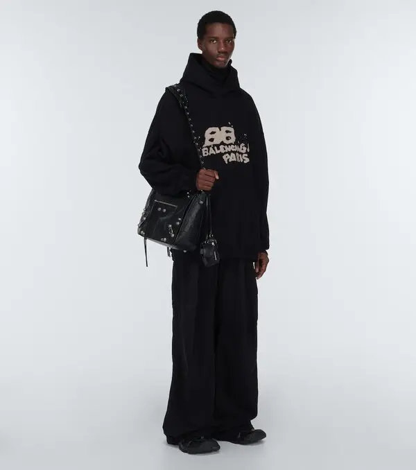 Balenciaga Le Cagole Medium Leather Shoulder Bag