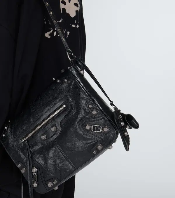 Balenciaga Le Cagole Medium Leather Shoulder Bag