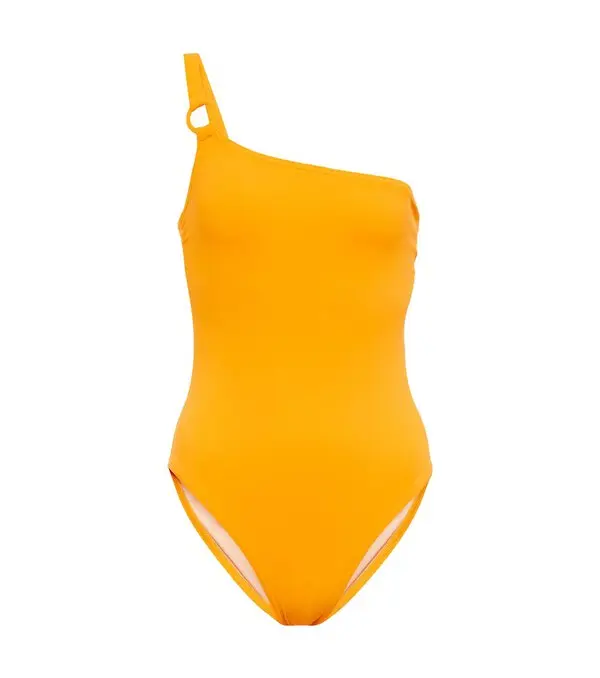 KARLA COLLETTO Morgan One-shoulder Swimsuit - Orange