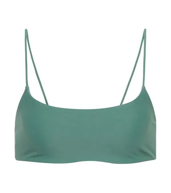 Jade Swim Muse Scoop Bikini Top - Green