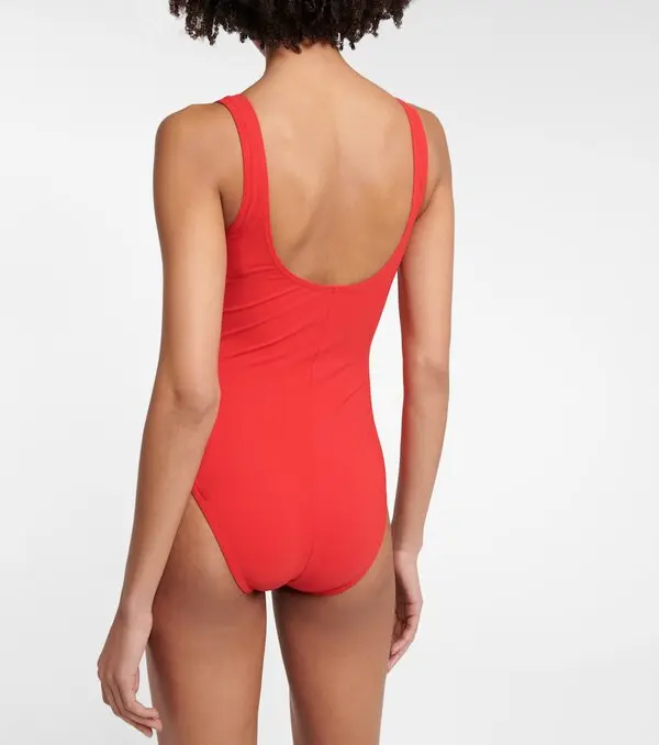 KARLA COLLETTO Morgan V-neck One-piece Swimsuit