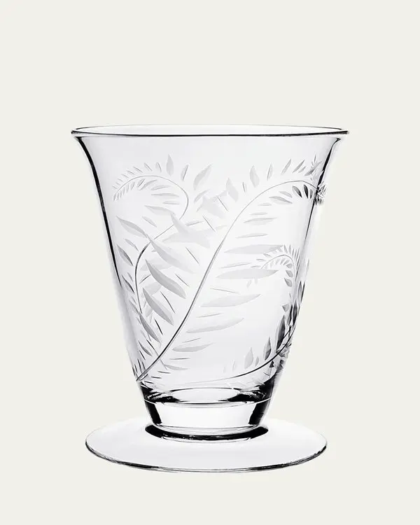 WILLIAM YEOWARD CRYSTAL Jasmine Footed Vase, 11