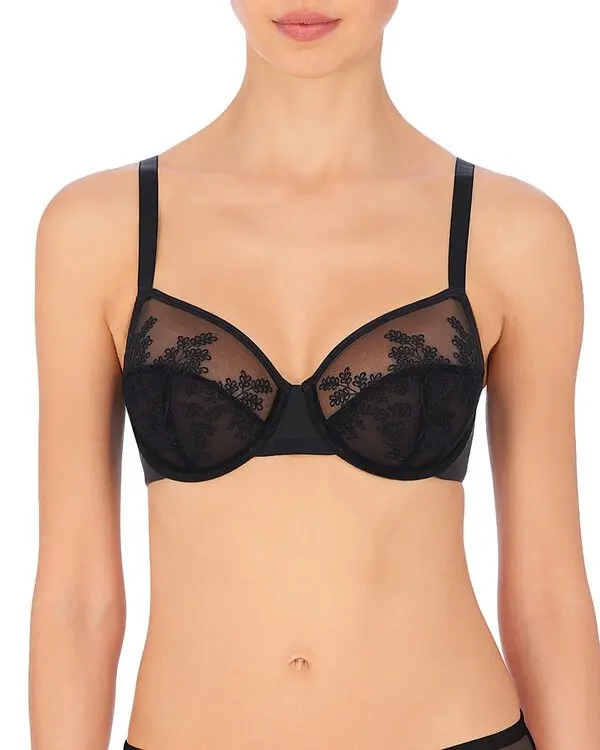 Natori Frame Full Fit Unlined Underwire Bra - Black