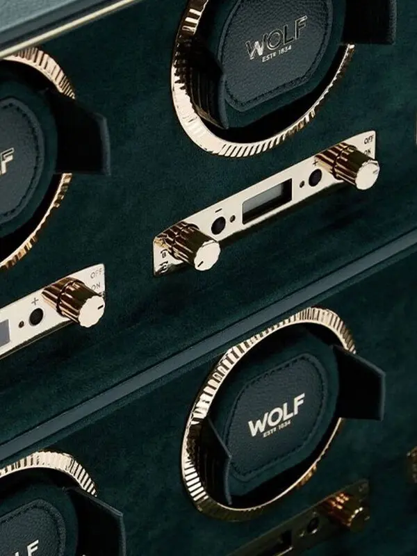 Wolf British Racing 8-piece Watch Winder