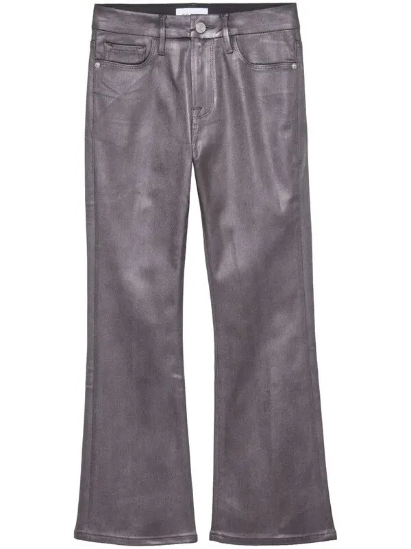FRAME Mid-rise Cropped Trousers