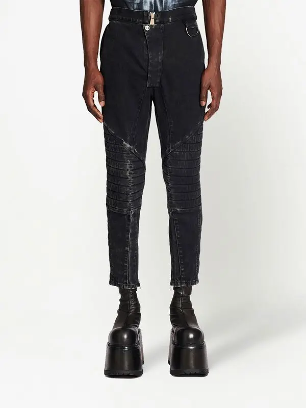 Balmain Cropped Skinny Jeans