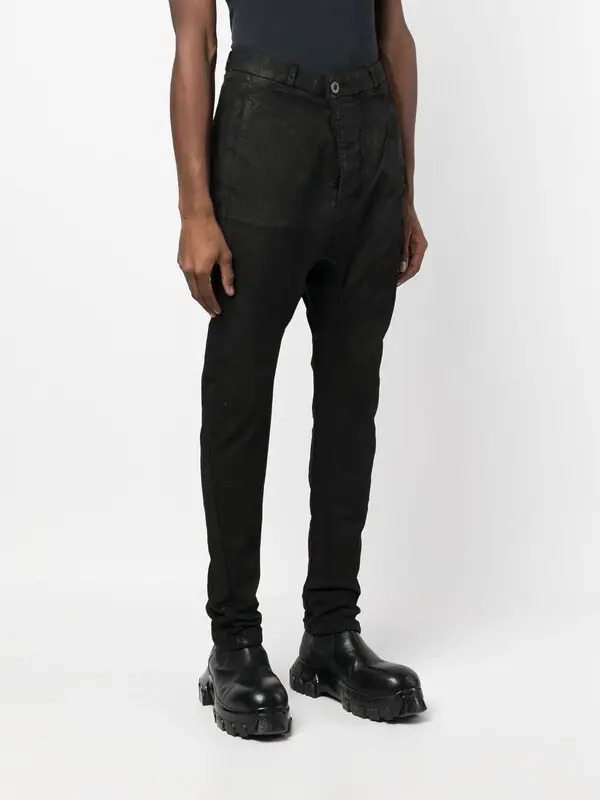 Boris Bidjan Saberi Distressed Slim-fit Jeans