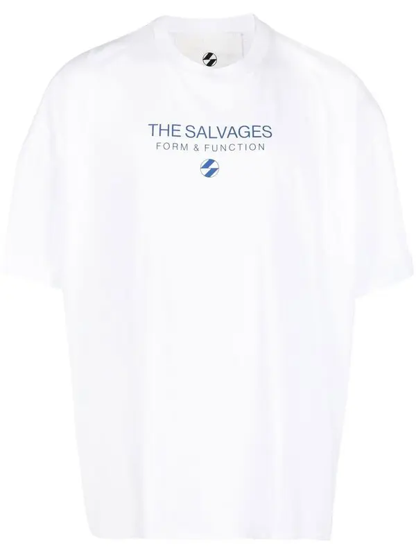 THE SALVAGES Logo-print T-shirt - White