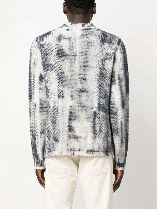 Malo Abstract-print Jumper