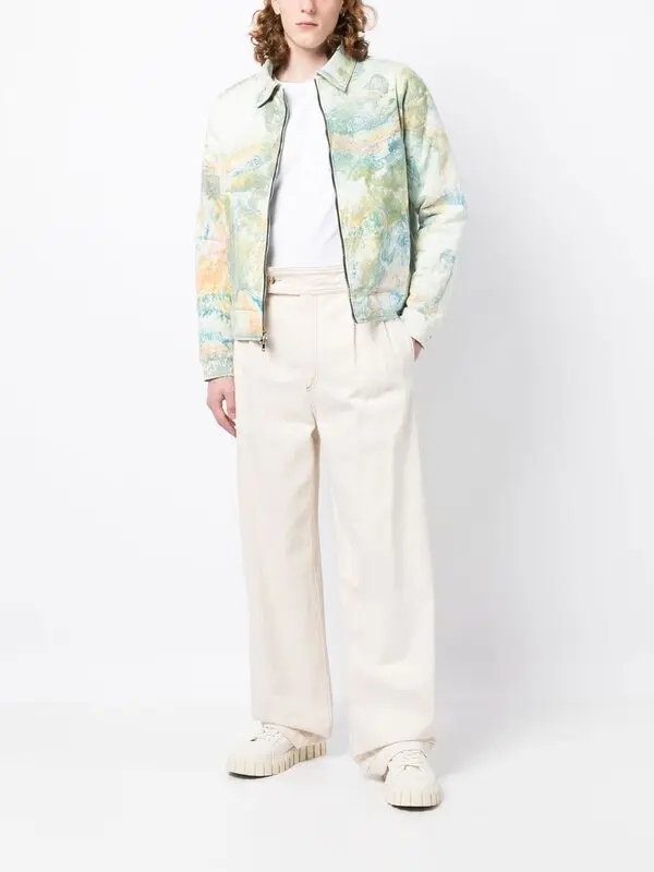 NAHMIAS Marble-print Jacket
