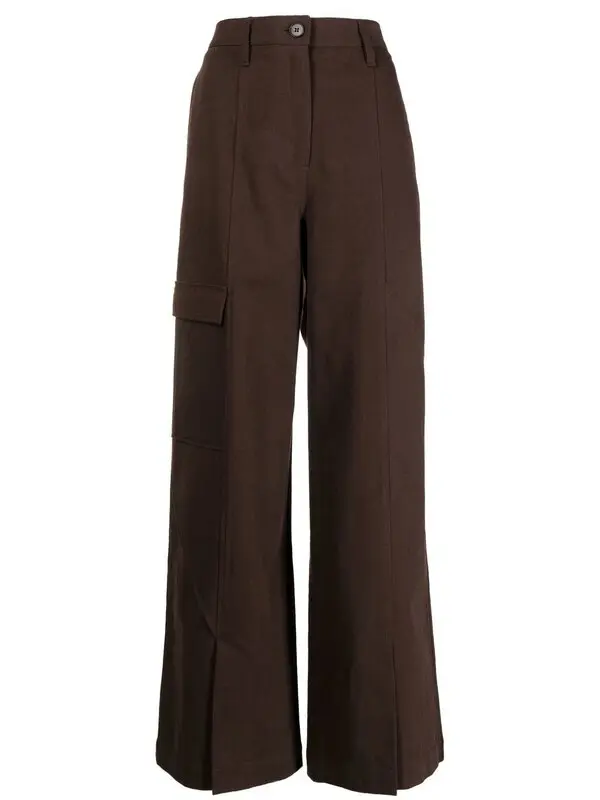 Goen.j Wide-leg Cargo Trousers