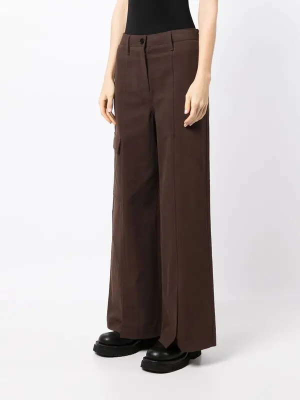 Goen.j Wide-leg Cargo Trousers