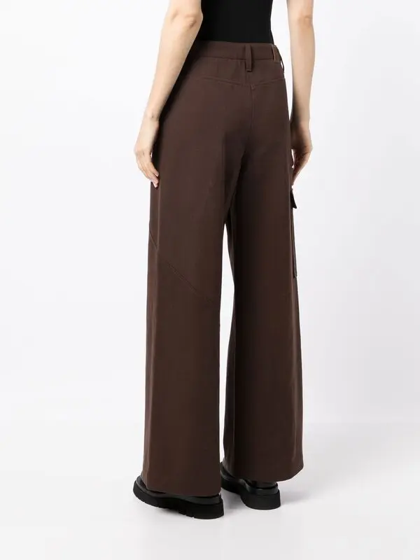 Goen.j Wide-leg Cargo Trousers