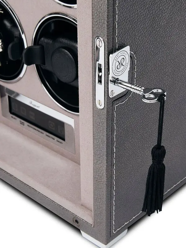 RAPPORT LONDON Quantum Quad Watch Winder - Silver
