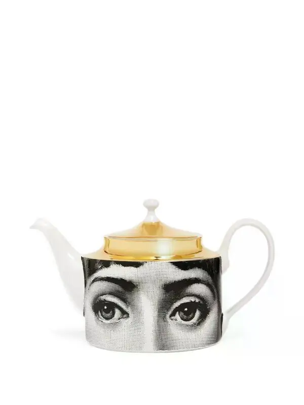 FORNASETTI Tema E Variazioni Tea Pot - White