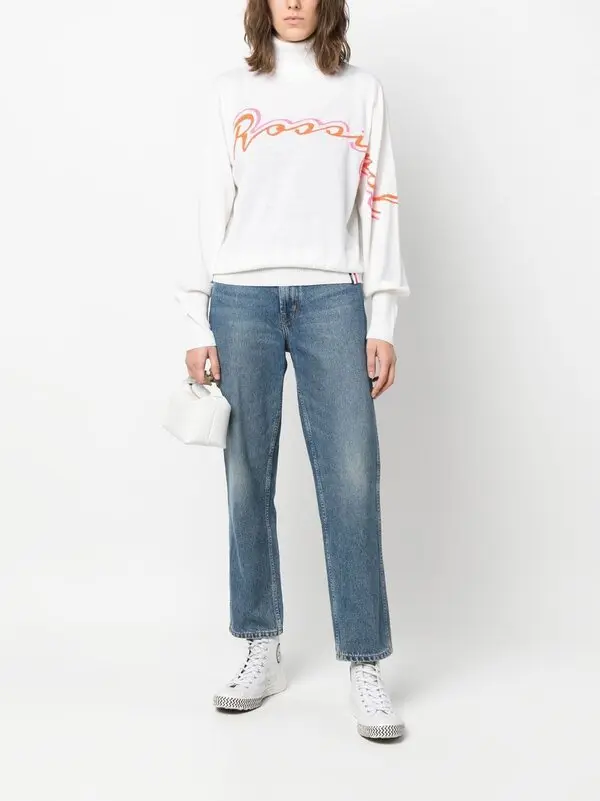 Rossignol Logo-intarsia Merino Wool-blend Jumper