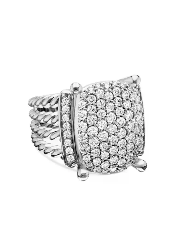 David Yurman Wheaton Diamond Ring - Silver