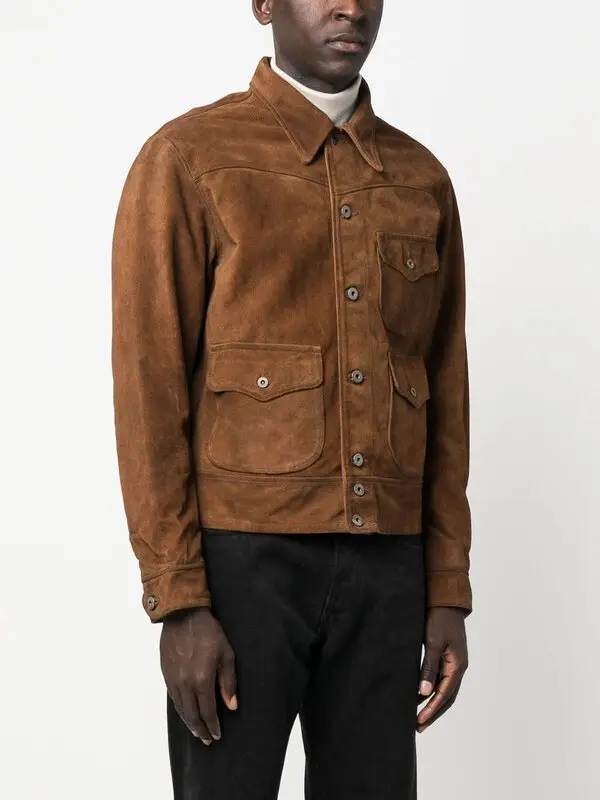 Ralph Lauren Suede Shirt Jacket