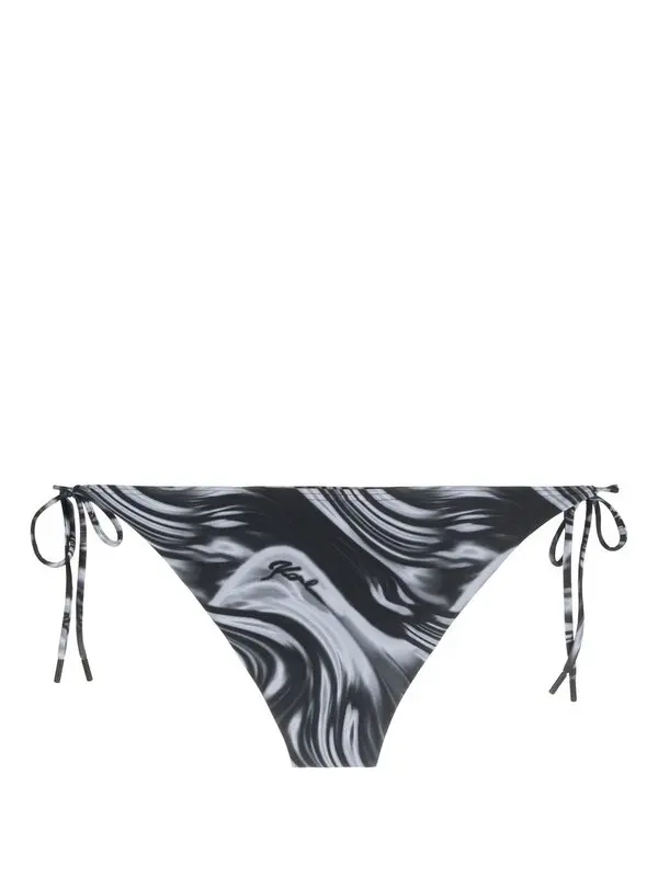Karl Lagerfeld String Bikini Bottoms