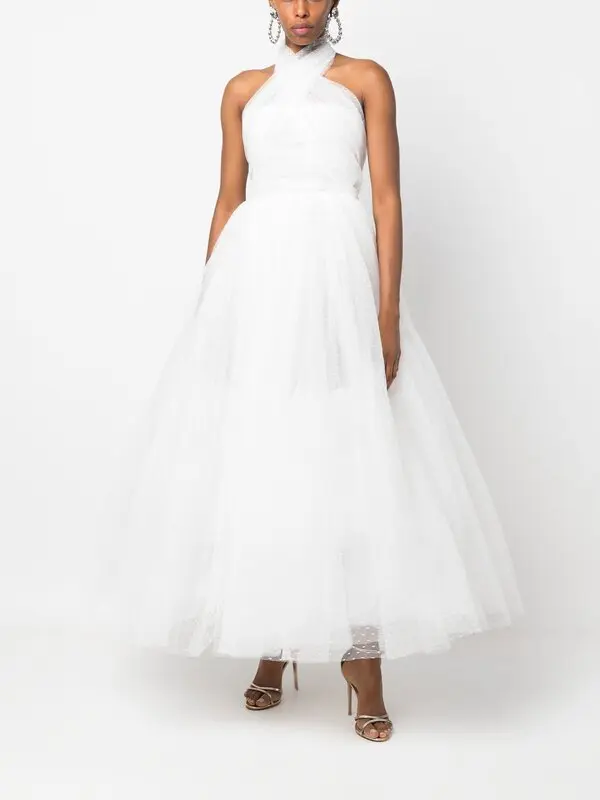 Giambattista Valli Halterneck Tulle Dress