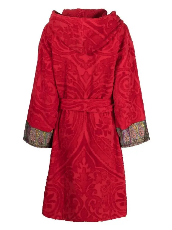 Etro Paisley-motif Cotton Robe