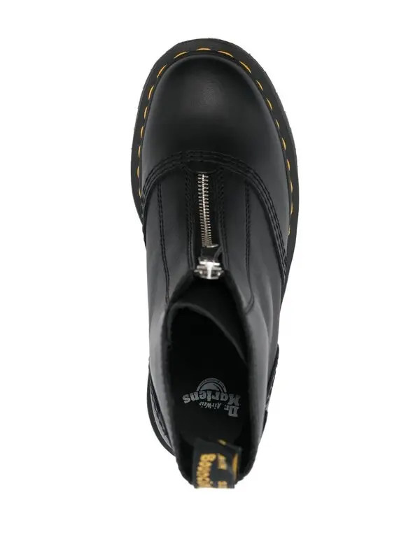 Dr. Martens Jetta Zip-up Platform Boots - Black