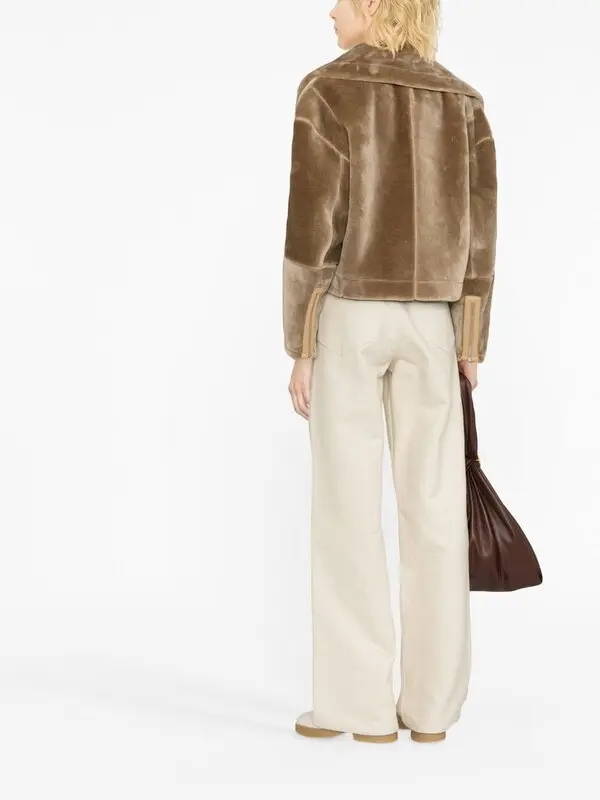 Nanushka Faux-fur Biker Jacket