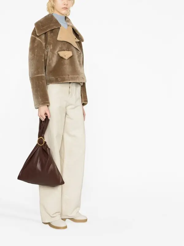 Nanushka Faux-fur Biker Jacket