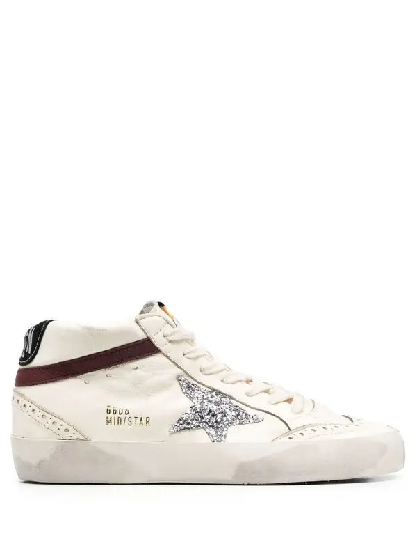 GOLDEN GOOSE Mid Star Ltd Sneakers - Neutrals