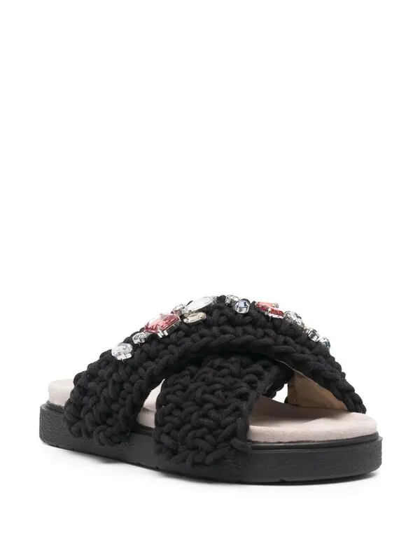 Inuikii 25mm Knitted-strap Sandals