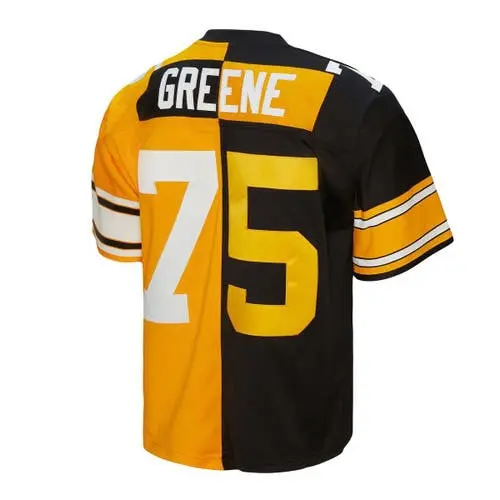 Mitchell & Ness Joe Greene 1976 Pittsburgh Steelers Split Legacy Replica Jersey