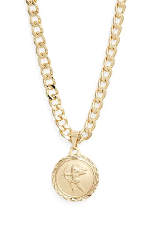 CHILD OF WILD Cupid Pendant Necklace - Gold