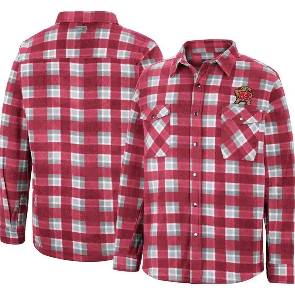 COLOSSEUM Maryland Terrapins Ellis Full-snap Jacket