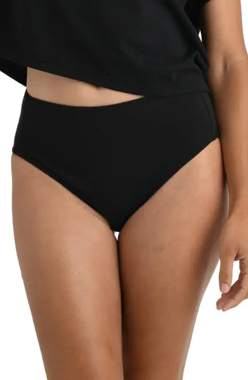 KENT 2-pack Compostable Organic Cotton High Waist Briefs - Black