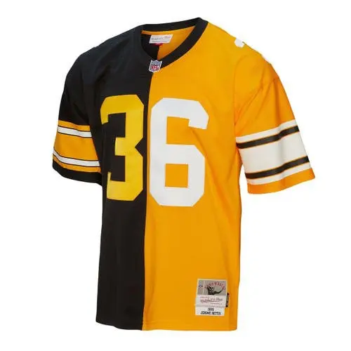Mitchell & Ness Jerome Bettis /gold Pittsburgh Steelers 1996 Split Legacy Replica Jersey