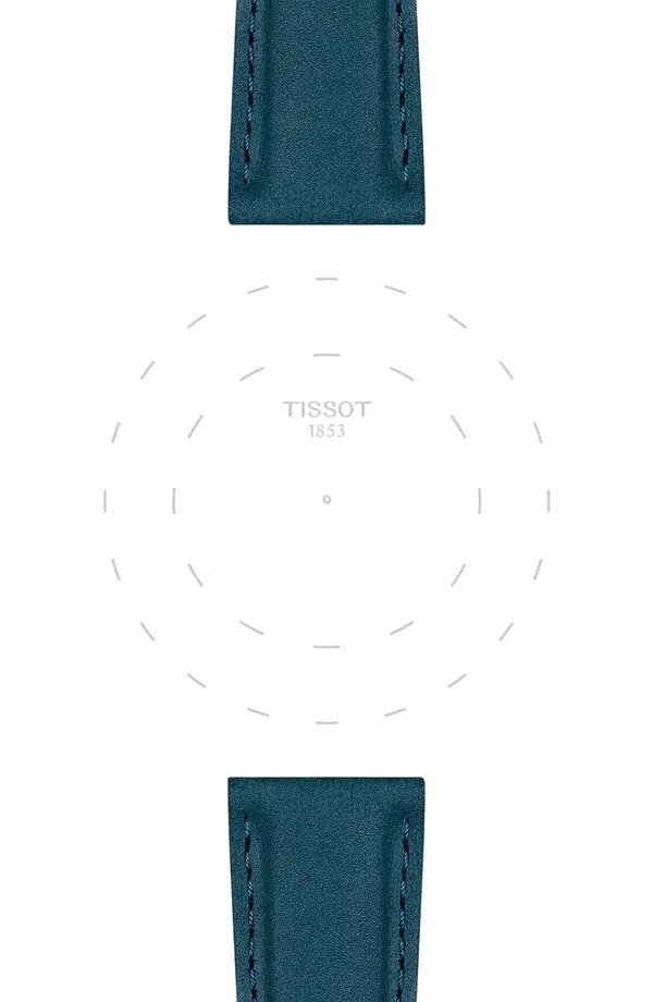 TISSOT 21mm Leather Watch Strap