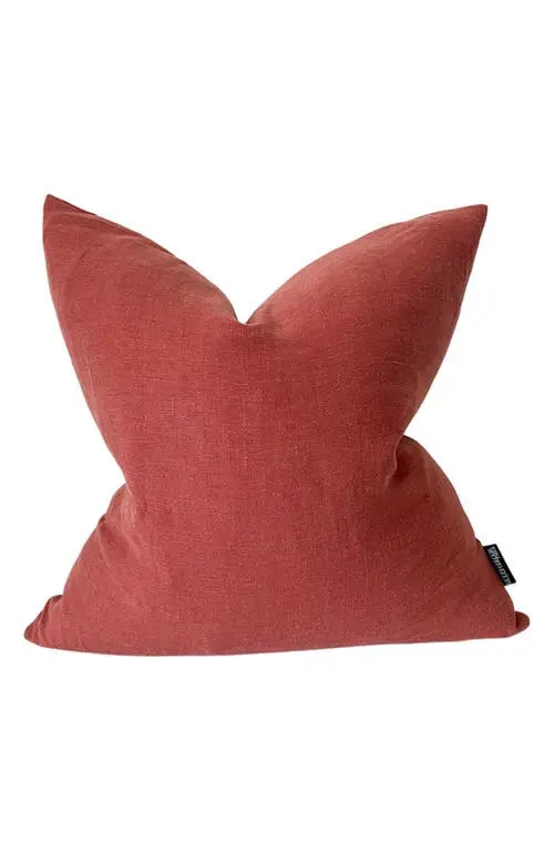 MODISH DECOR PILLOWS Linen Pillow Cover - Red Tones