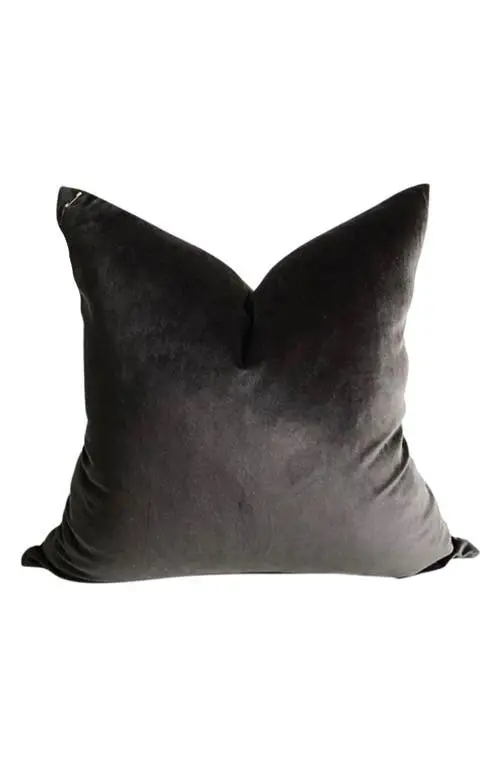 MODISH DECOR PILLOWS Velvet Pillow Cover - Black Tones
