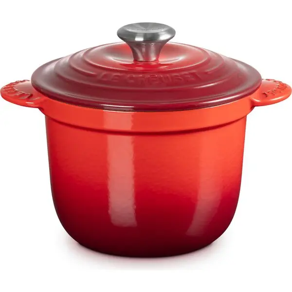 LE CREUSET 2.25-quart Cast Iron Rice Pot - Cerise