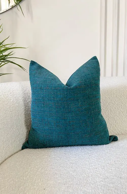 MODISH DECOR PILLOWS Tweed Pillow Cover - Blue Tones