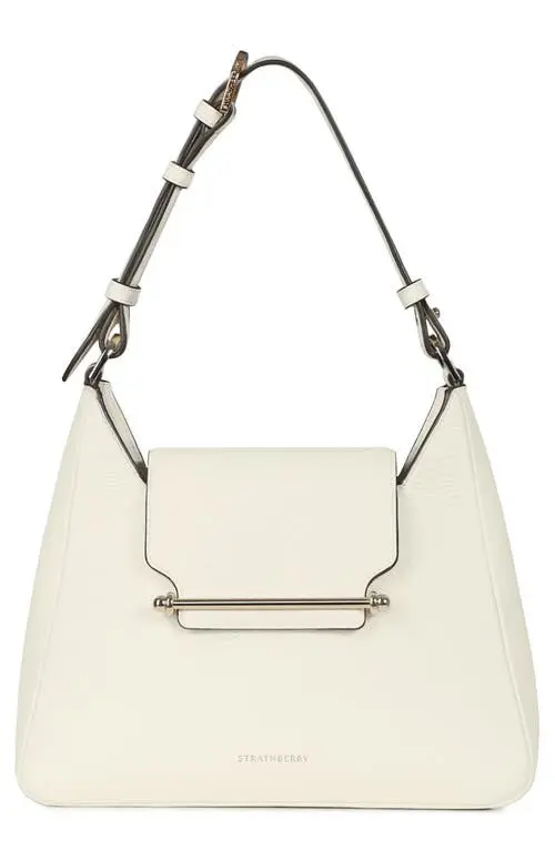Strathberry Multrees Leather Hobo - Vanilla