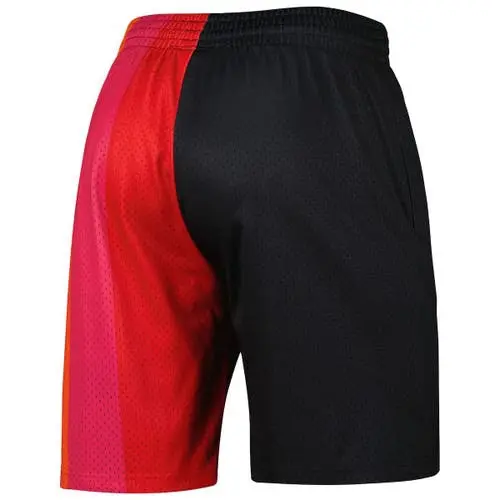 Mitchell & Ness Miami Heat Hardwood Classics 2005 Split Swingman Shorts