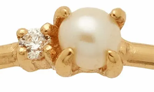 MADE BY MARY Petite Pearl Ring