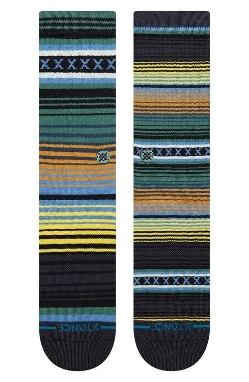 Stance Curren Crew Socks - Deep Teal