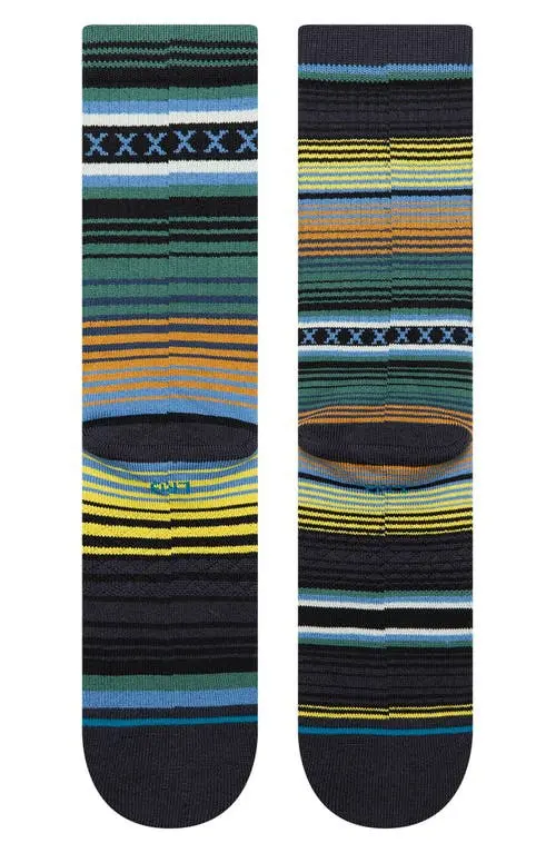 Stance Curren Crew Socks - Deep Teal