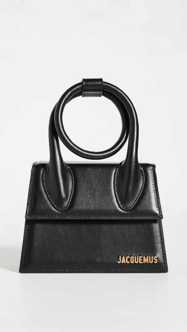 Jacquemus Le Chiquito Noeud Bag - Black