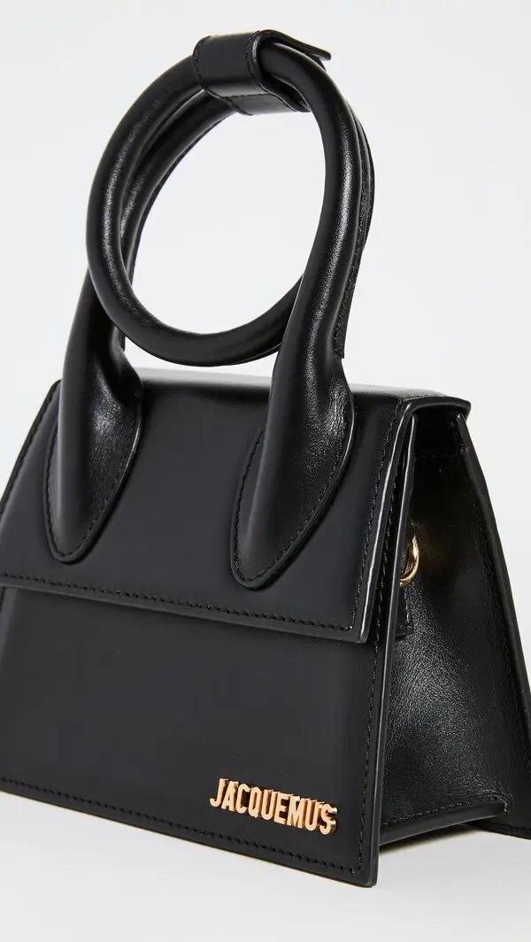 Jacquemus Le Chiquito Noeud Bag - Black