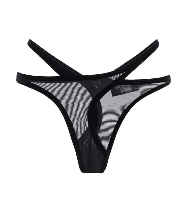 Wolford X Mugler Panties - Black