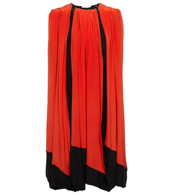 THE ROW Althea Silk Tunic Top